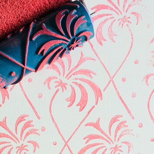 Pattern Paint Rollerno115julia Wall Decor Roller Paint - Etsy