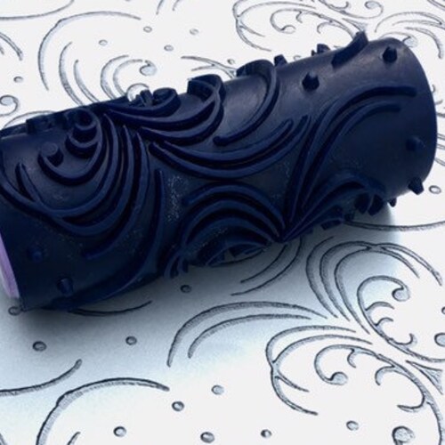 Pattern Paint Rollerno59frances Wall Decor Roller Roller - Etsy