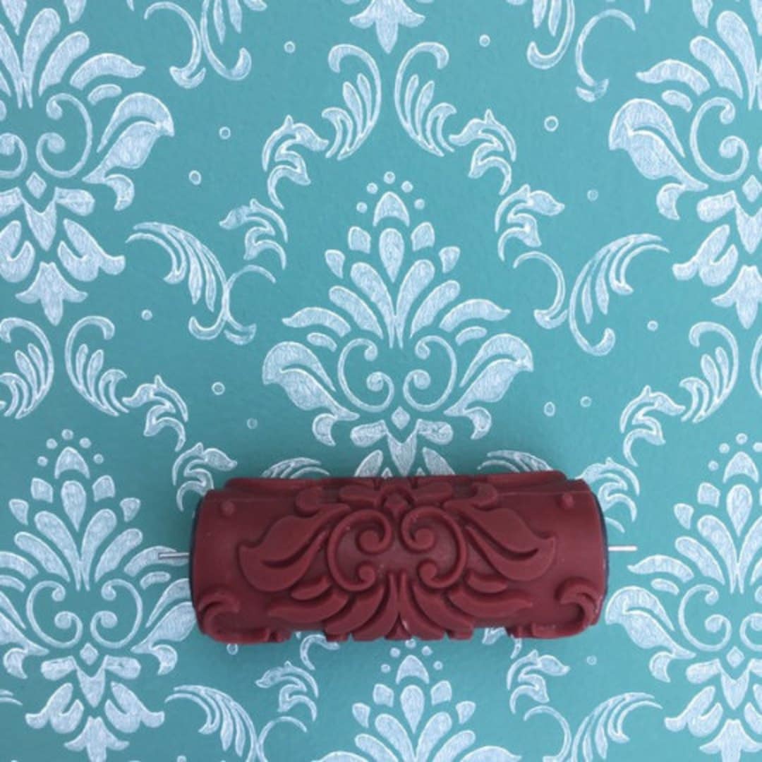 C5 -patterned Paint Roller, Wall Decoration, House Painting, Pattern ...