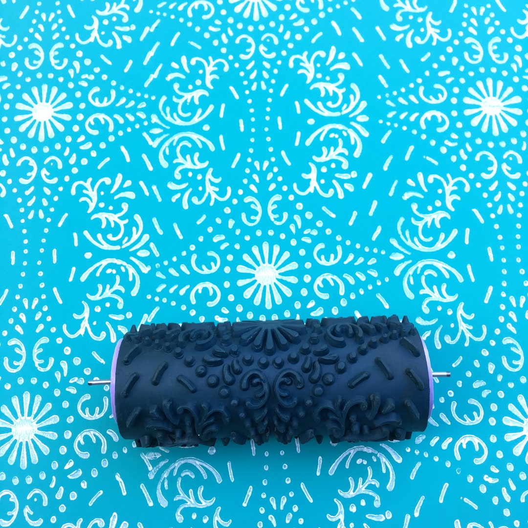 Patter Paint Rollerno44,tile-, Paint Roller, Wall Decoration, Pattern ...