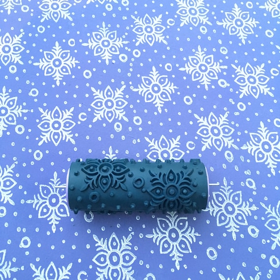 Paint Rollerno77winter MAGIC Wall Decor 15cmpatterned Paint - Etsy