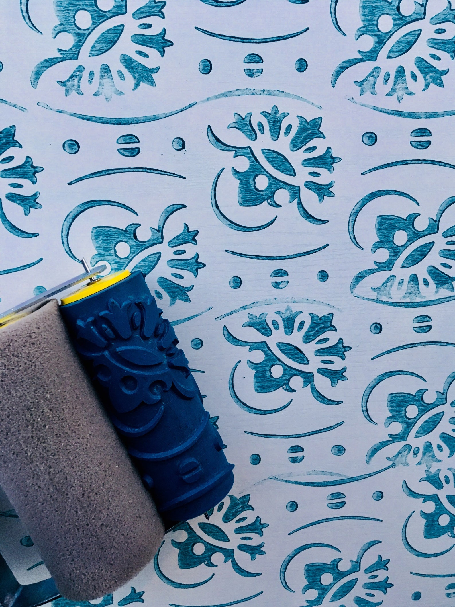 Pattern Paint Rollerno8,bells- Pattern, Wall Decor Roller, Decorative ...