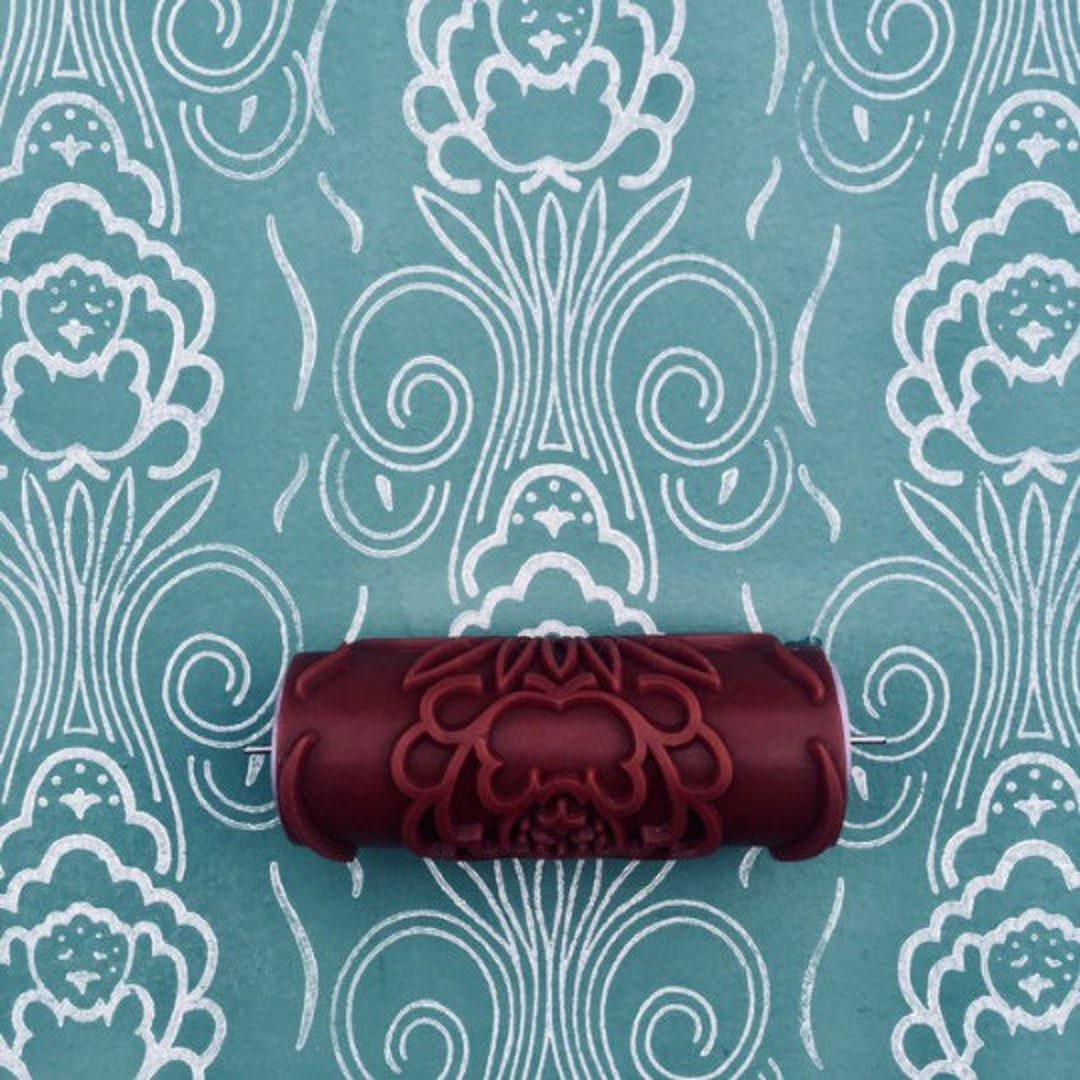 C12-patterned Paint Roller, Wall Decoration, House Painting, Pattern ...