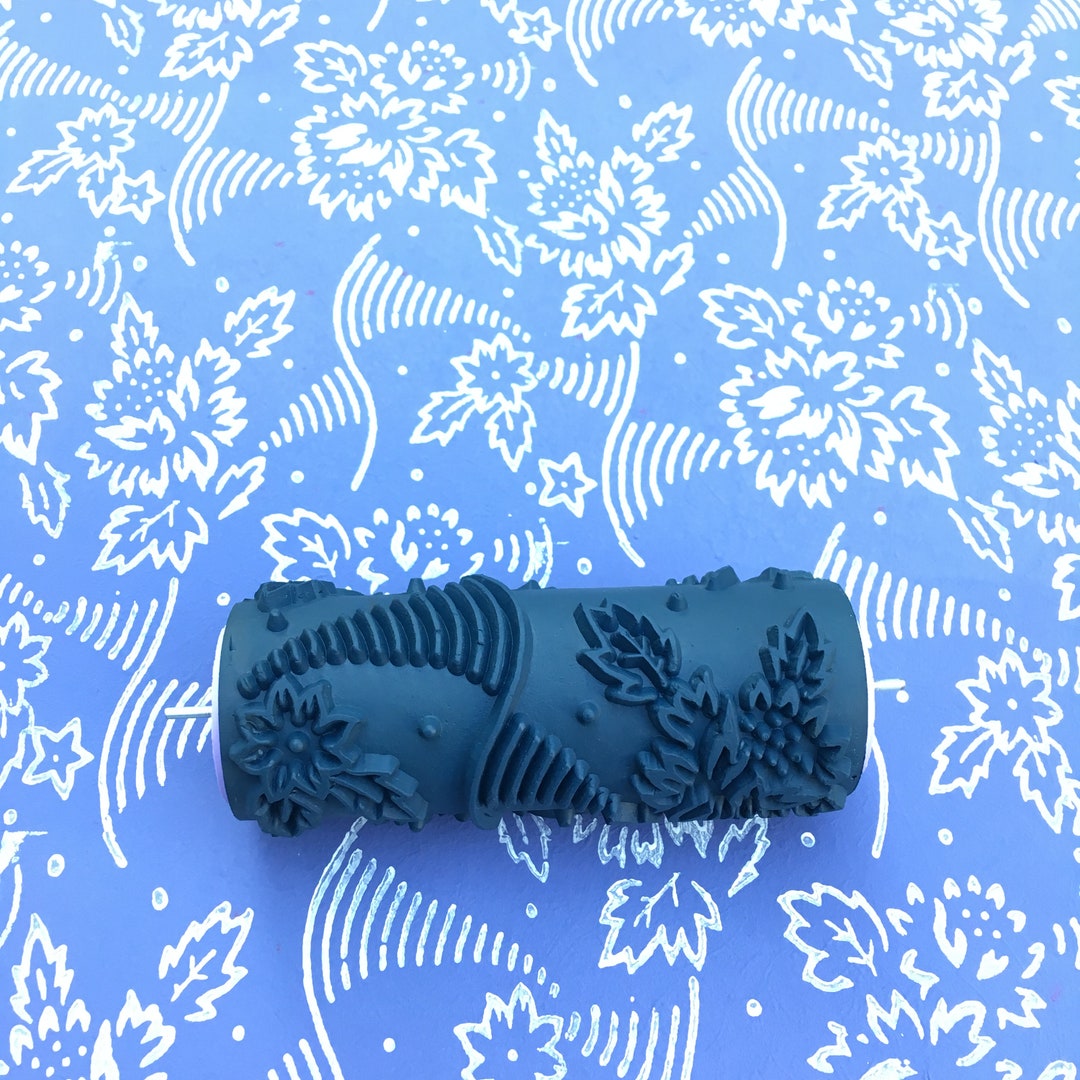 Pattern Paint Rollerno47,grandmas STYLE, Wall Decor, 15cm,patterned ...