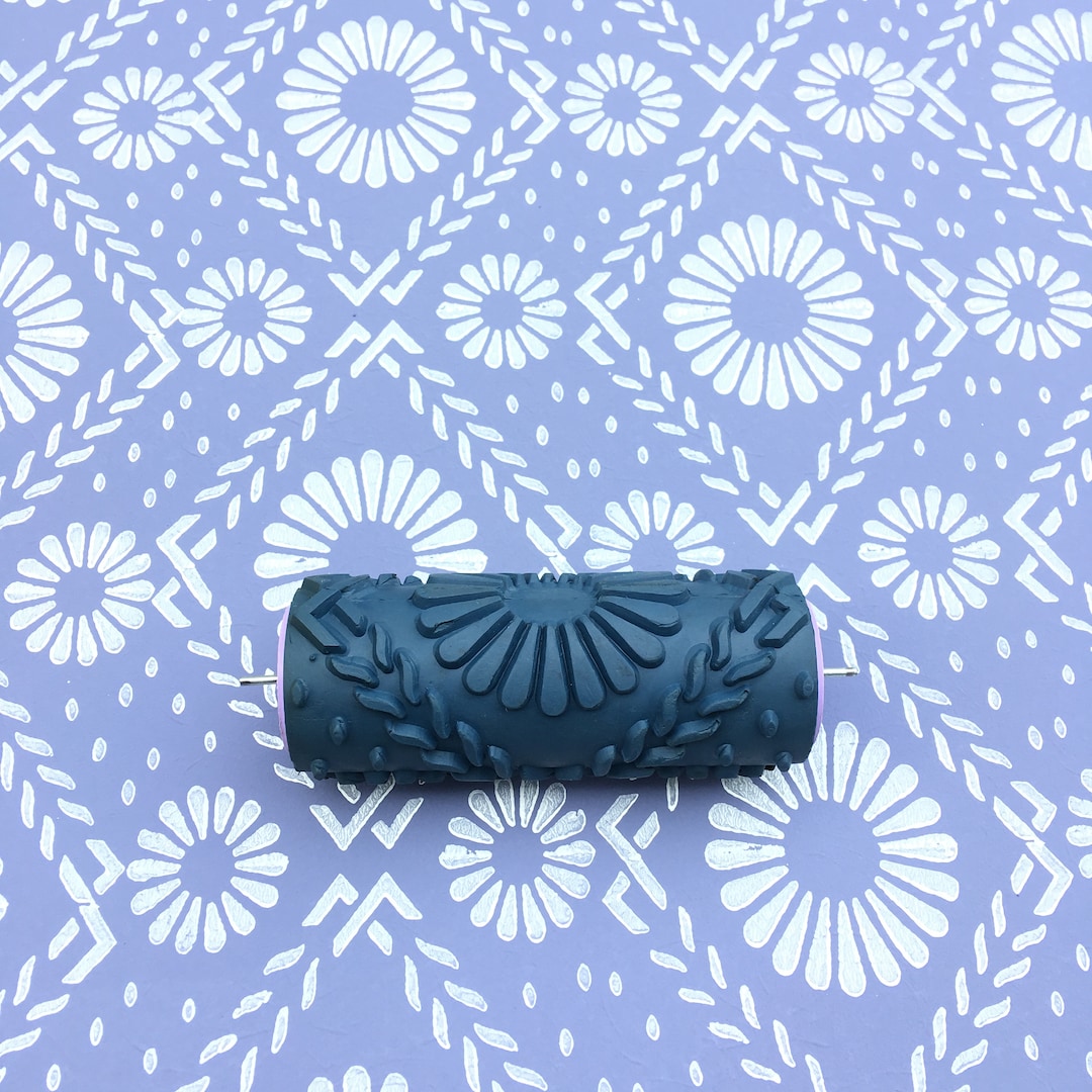 Pattern Paint Rollerno45,sunday,pattern, Wall Decoration, Paint Roller ...