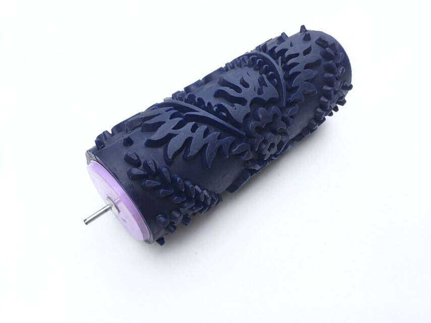Pattern Paint Rollerno38,heart, Wall Decor, Rubber Roller, 15cm ...