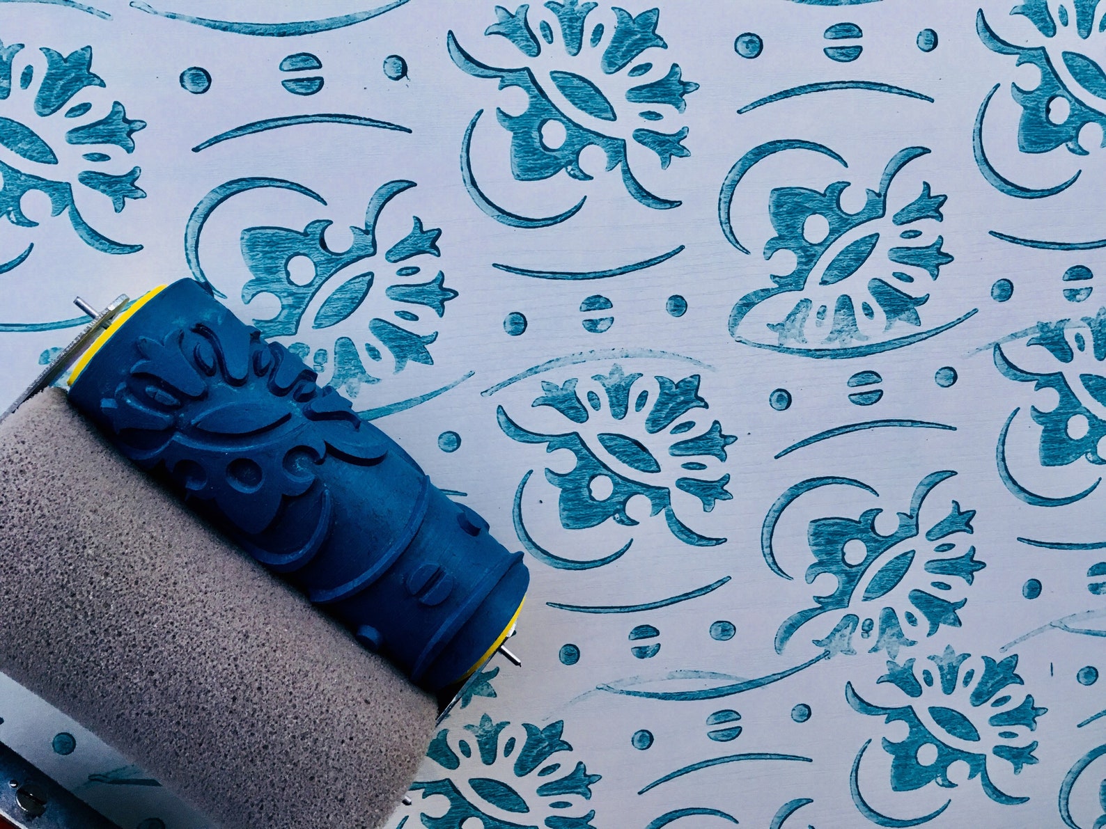 Pattern Paint Rollerno8,bells- Pattern, Wall Decor Roller, Decorative ...