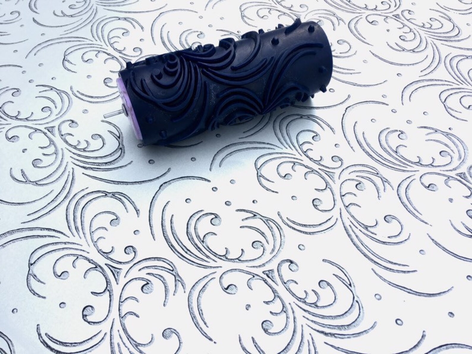 Pattern Paint Rollerno30orchid Decorative Roller Pattern - Etsy