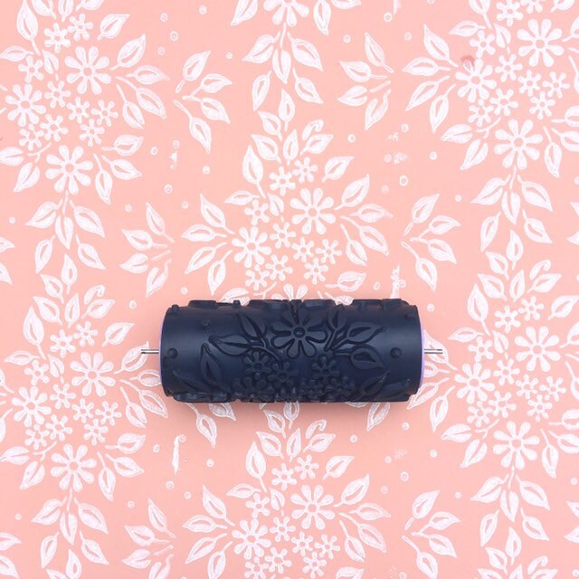 Paint Rollerno79marypatterned Paint Roller Designs Wall - Etsy