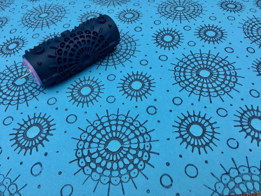 Patterned Paint Roller,sun, No.29,, Patterned Paint, Patterned Roller ...