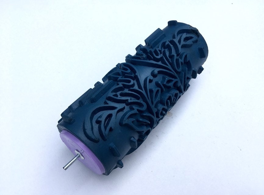 Pattern Paint Rollerno33,ornament, Rubber Roller, Wall Decor, 15cm ...