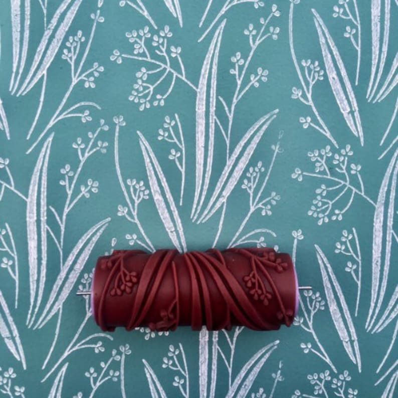 C14-patterned Paint Roller, Wall Decoration, House Painting, Pattern ...