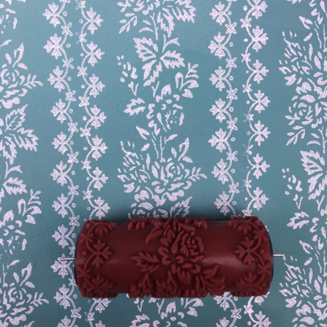 C4 -patterned Paint Roller, Wall Decoration, House Painting, Pattern ...