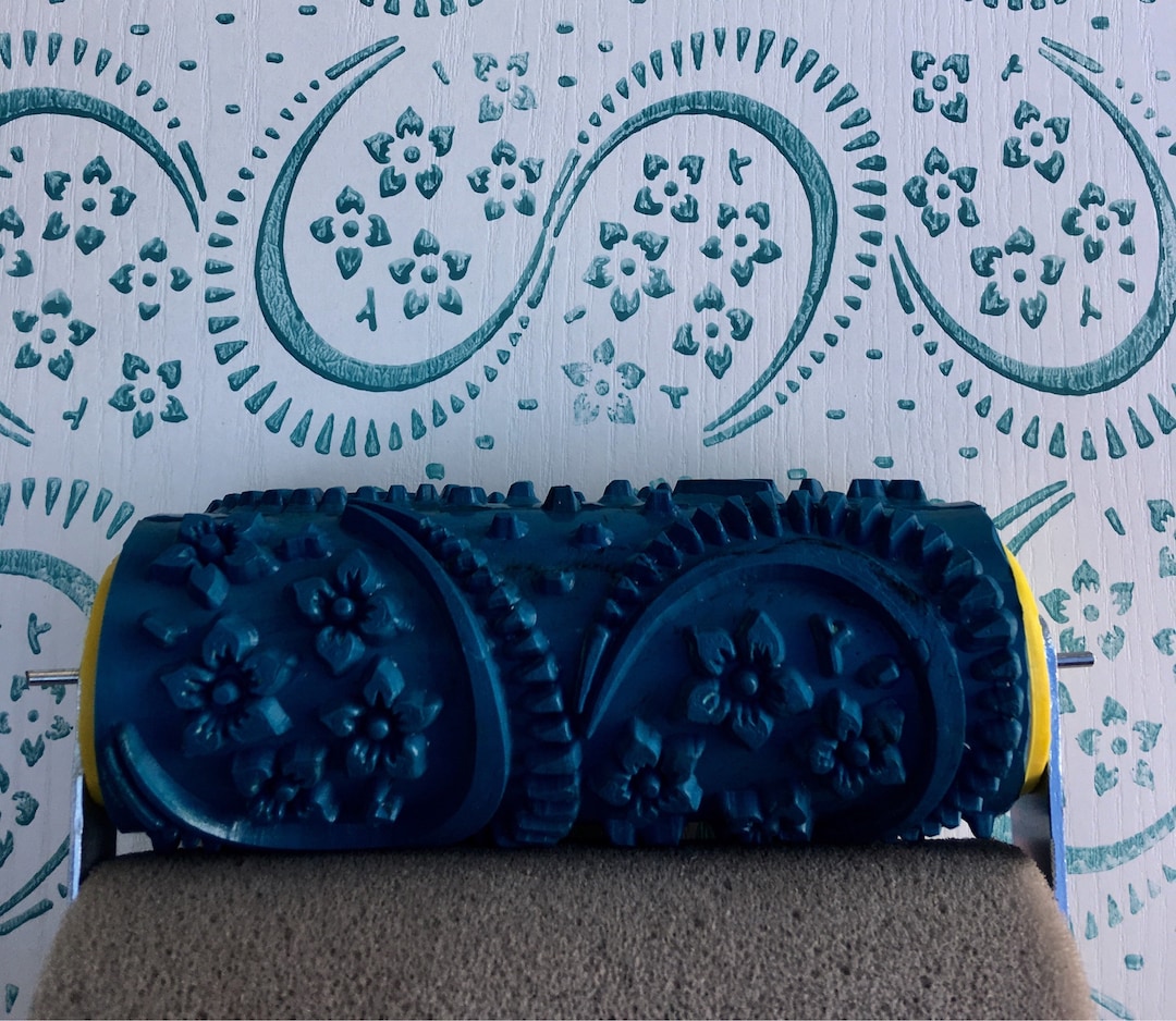 Pattern Paint Rollerno6,eight PATTERN-, Rubber Roller, Wall Decor ...