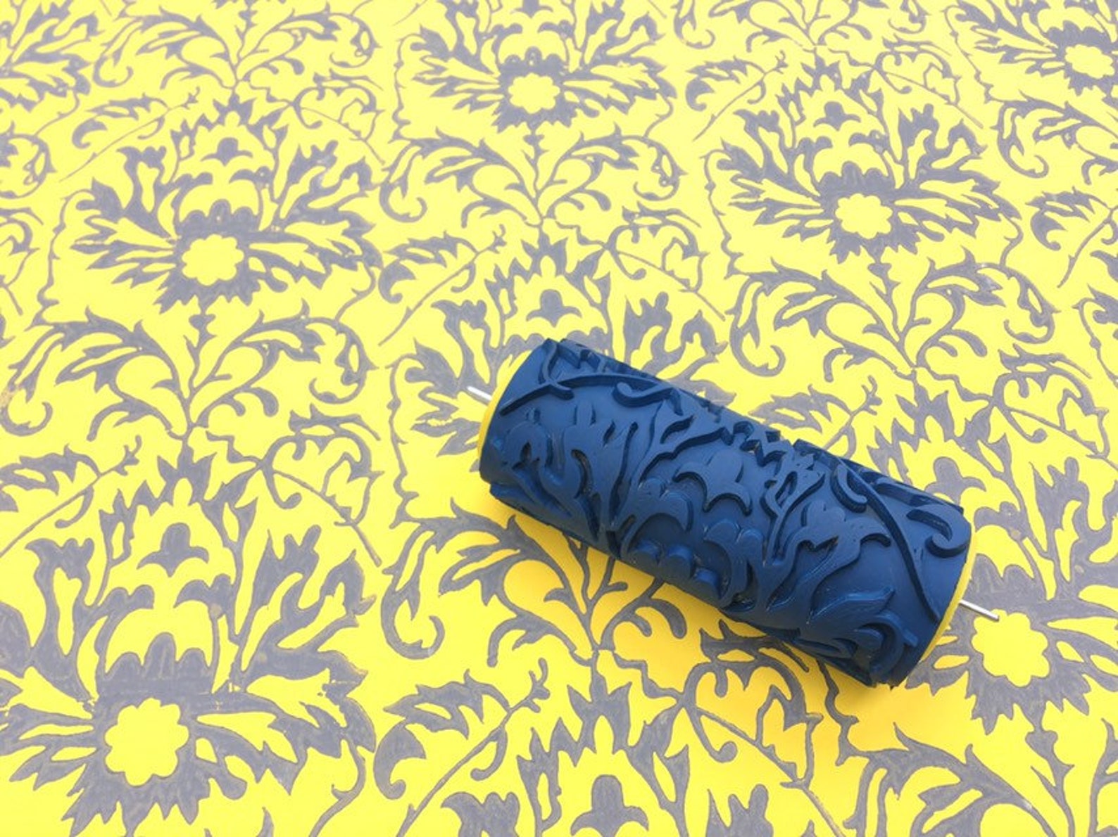 Pattern Paint Rollerno23flora Roller Design Wall Decor - Etsy
