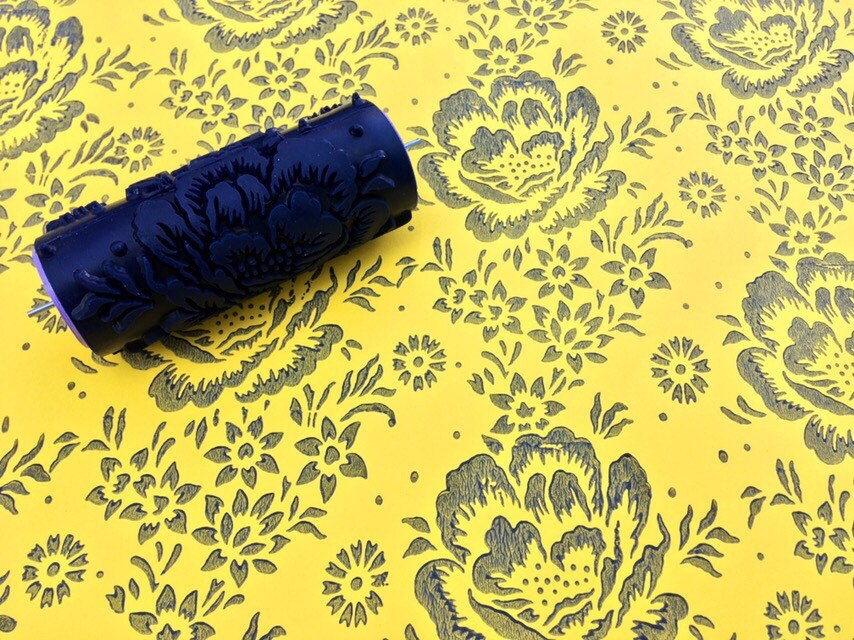 Pattern Paint Rollerno116,grazia, Wall Decor Roller, Pattern, Paint ...