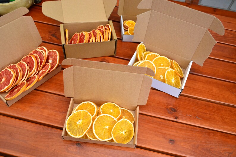 100 Pc Dried Orange Slices Decorative - Etsy