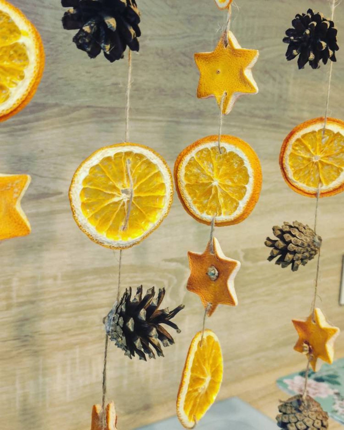 Hanging Citrus Decoration Garland Decoration - Etsy