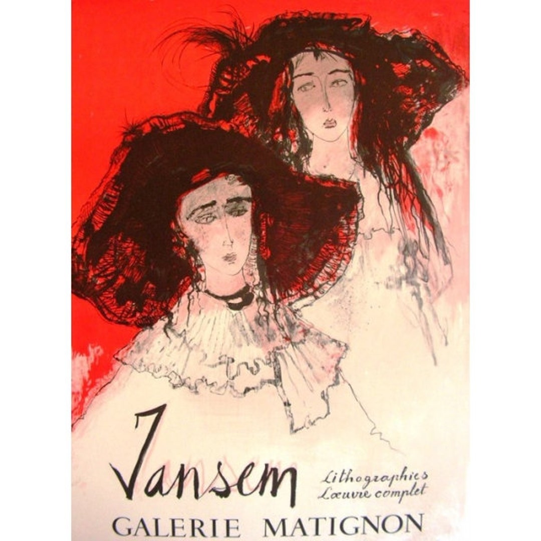 Jean Jansem, Lithographies, the Complete Work, 1985 - Etsy