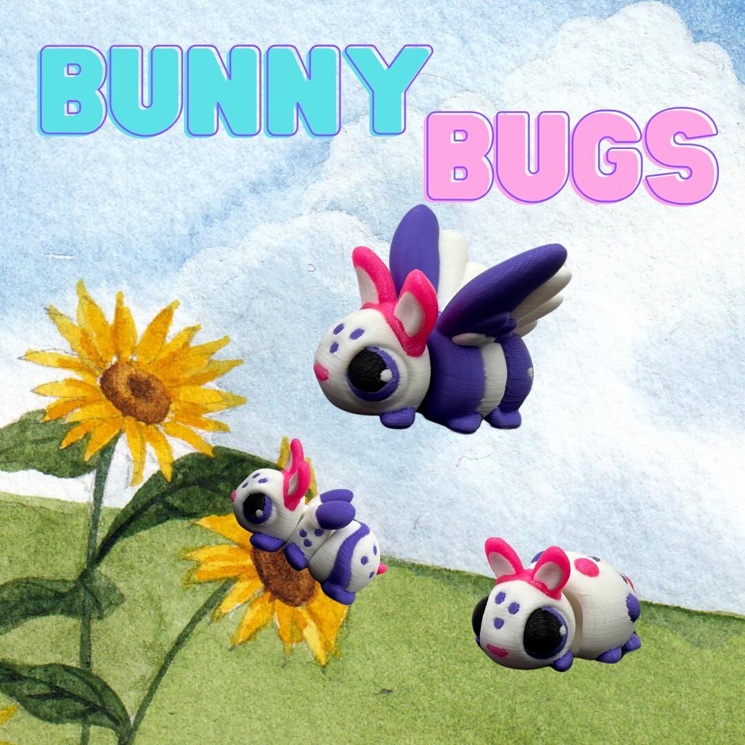 Bunny Bugs Fidget Toy- Bee, Butterfly, and Ladybug - Etsy