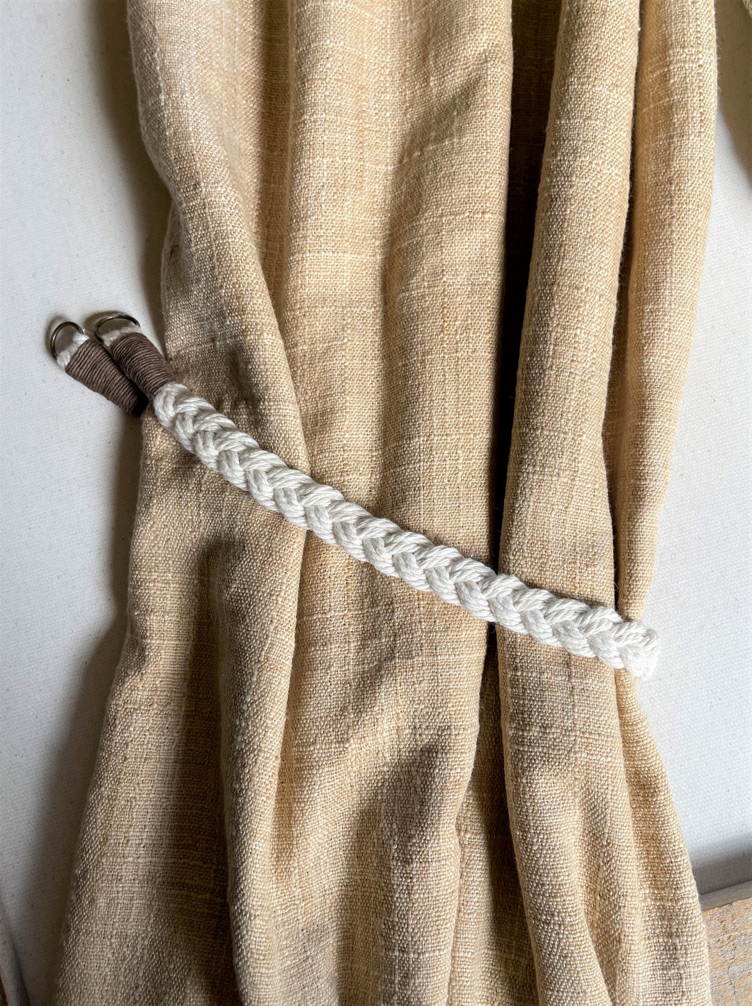 Curtain Tie Back, Braided Tie Backs, Window Treatment, Home Decor - Etsy