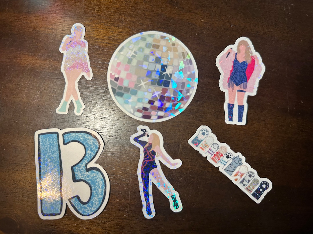 Taylor Swift Inspired Sticker Set - Etsy