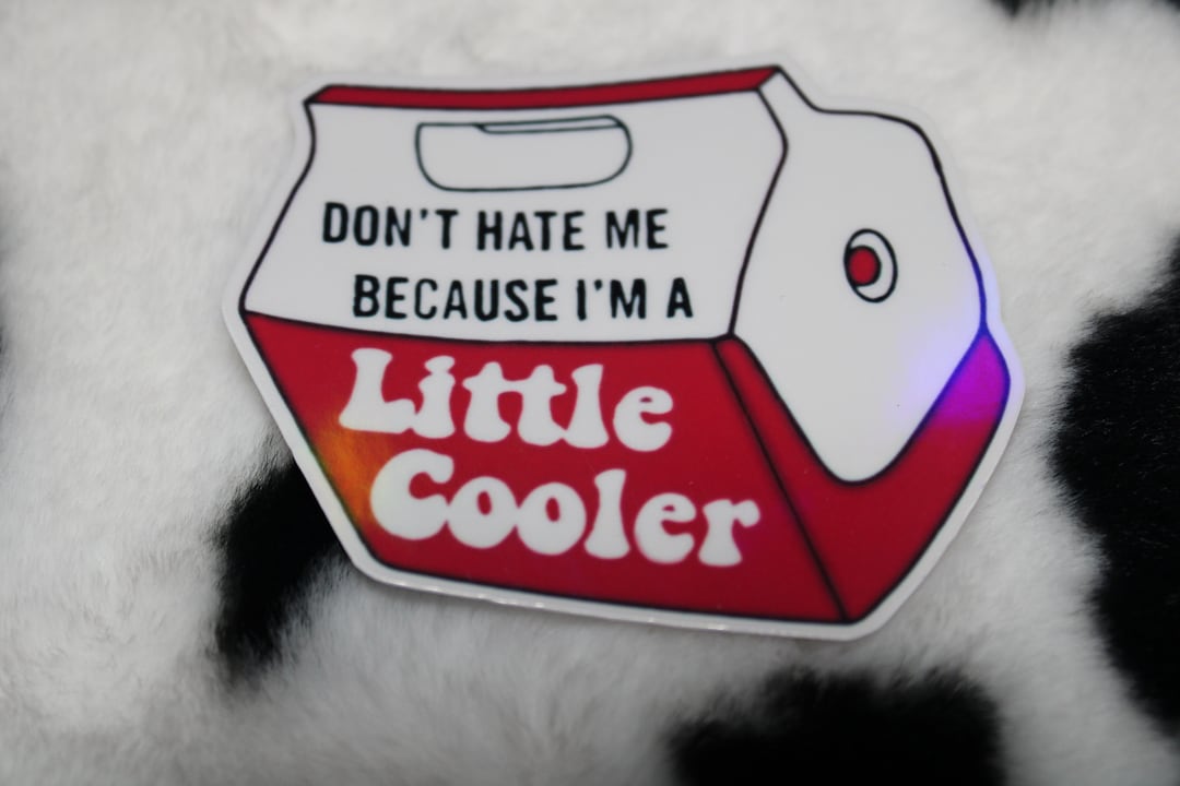 Little Cooler Sticker - Etsy