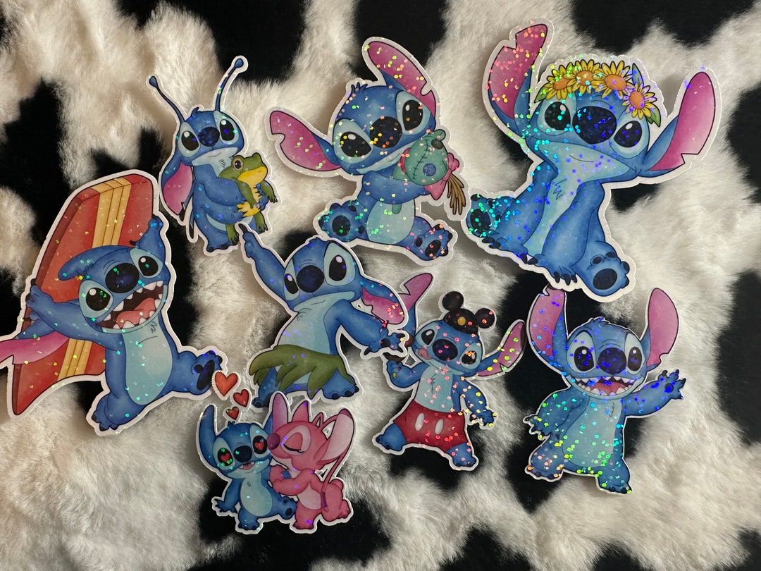 Stitch Sticker Pack - Etsy