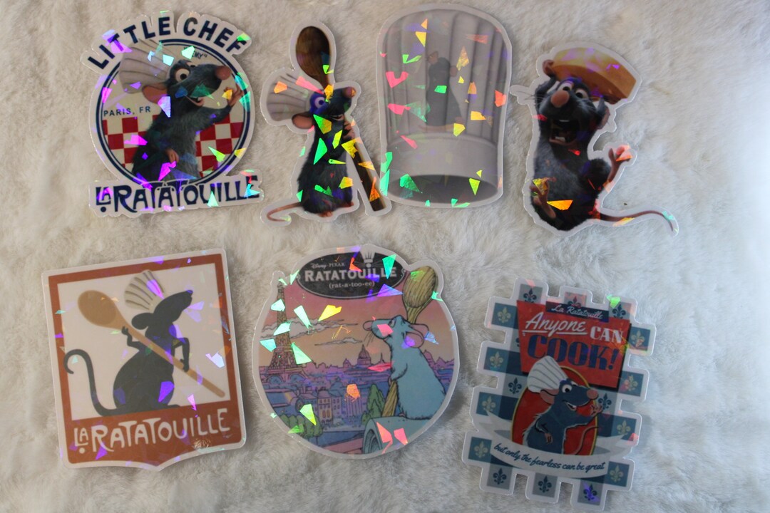 Ratatouille Inspired Sticker Set - Etsy