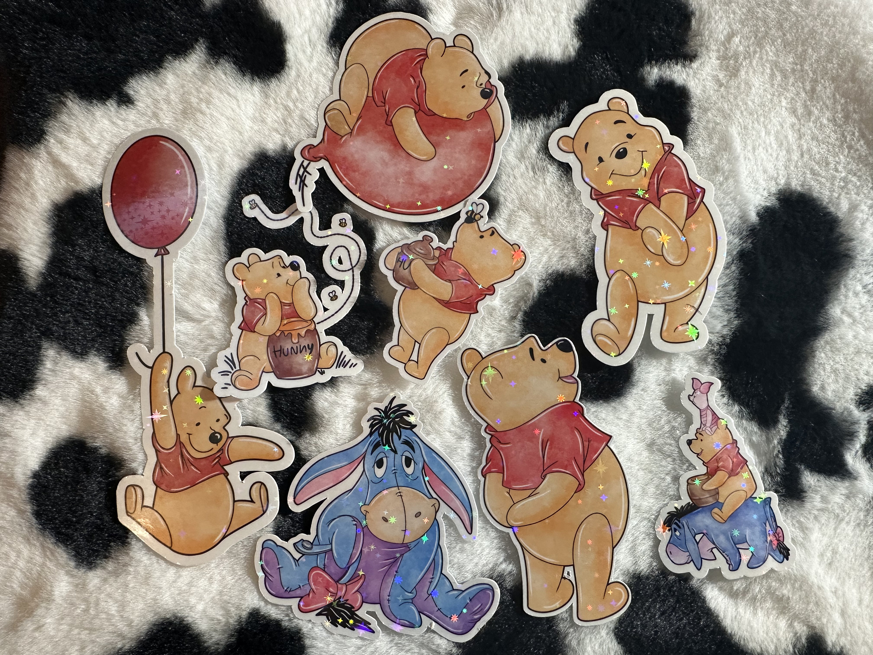 Winnie the Pooh Sticker Pack - Etsy