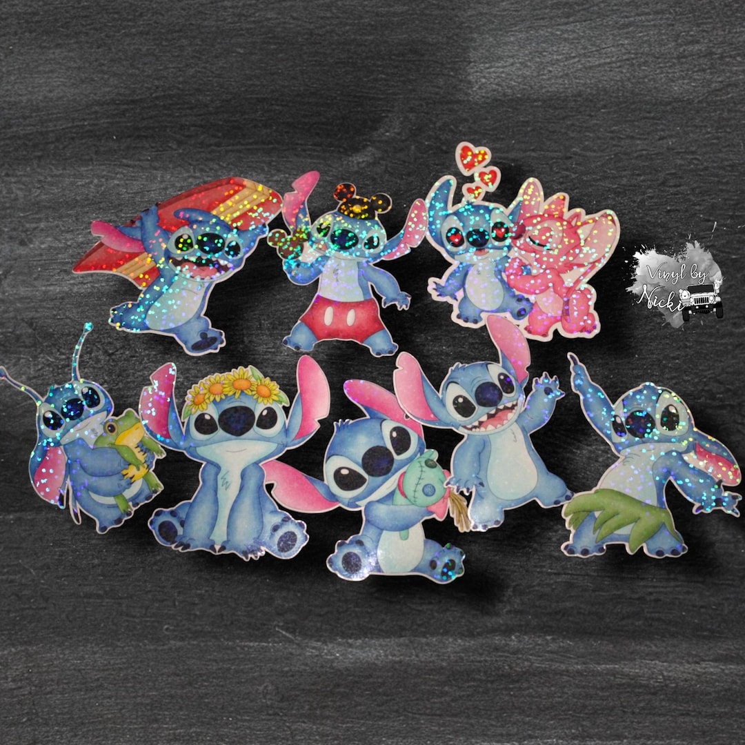 Stitch Sticker Pack - Etsy