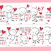 67 Valentine Tags Printable, 6-7 Trend Kids Classroom Valentines, Tween ...