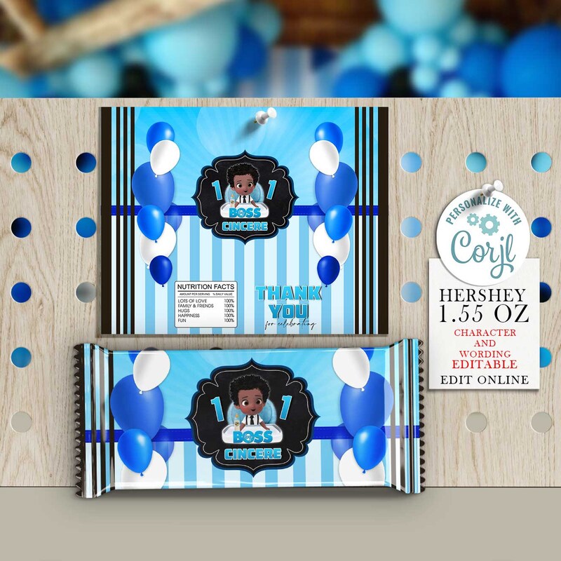 Boss Baby Candy Wrapper - Etsy