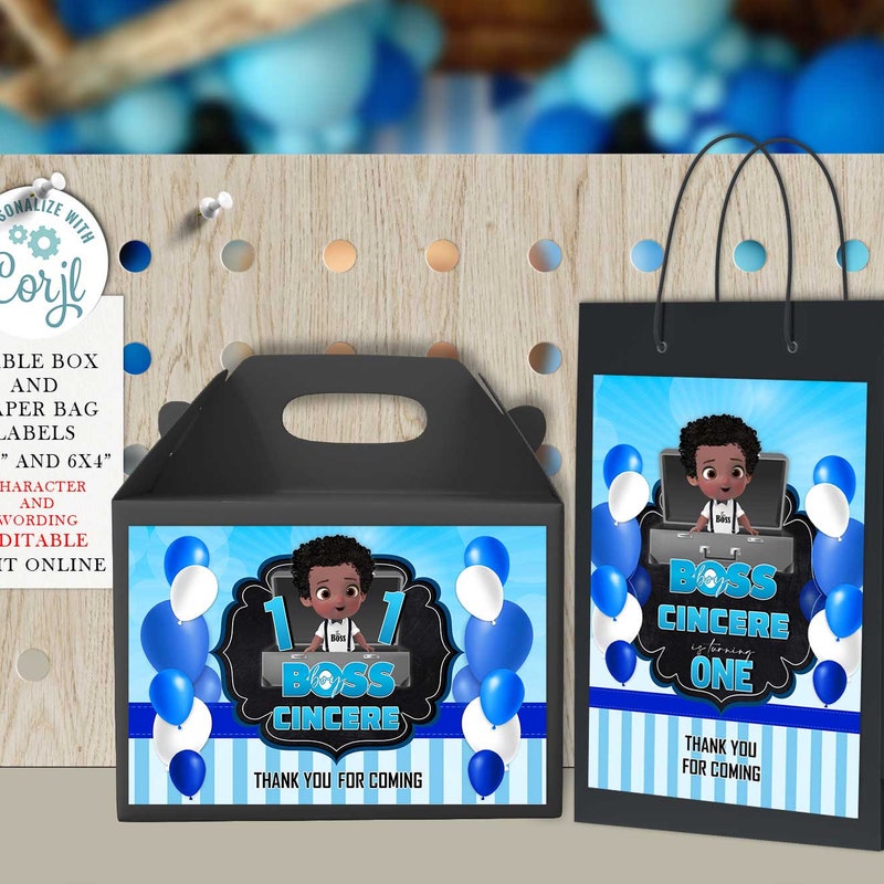 Boss Baby Gift Bag - 60+ Gift Ideas for 2025