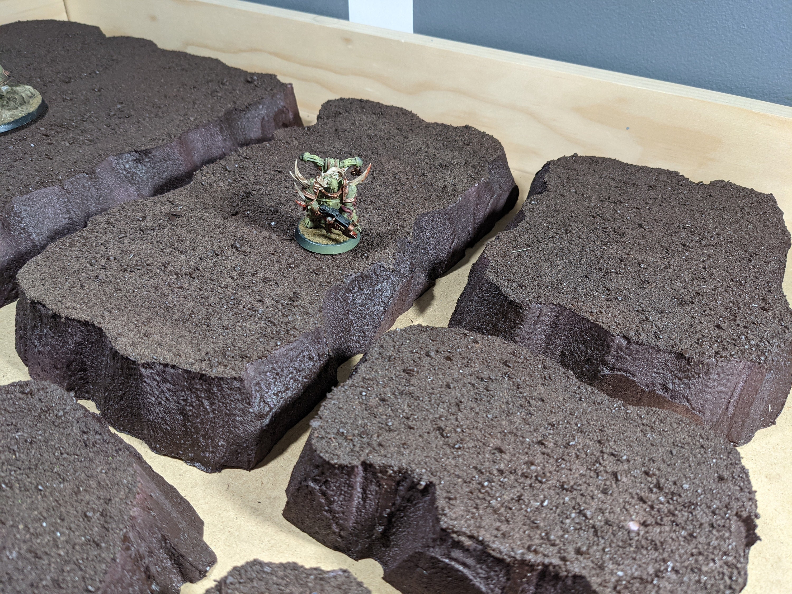 Wargaming Terrain Large Box Set of Platform Hills Primed | Etsy