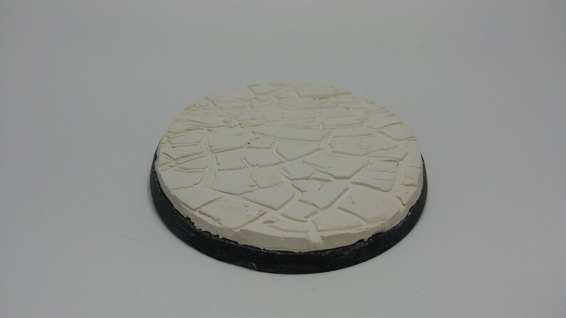 Broken Ground Texture Bare Clay Bases for Miniatures | Etsy