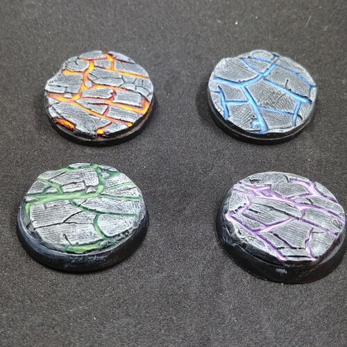 Broken Ground Texture Gray Stone and Painted Cracks Finished - Etsy