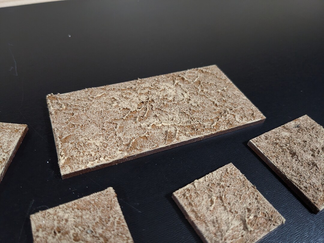 Rough Earth Wasteland/desert Texture - Square and Rectangle Bases for ...