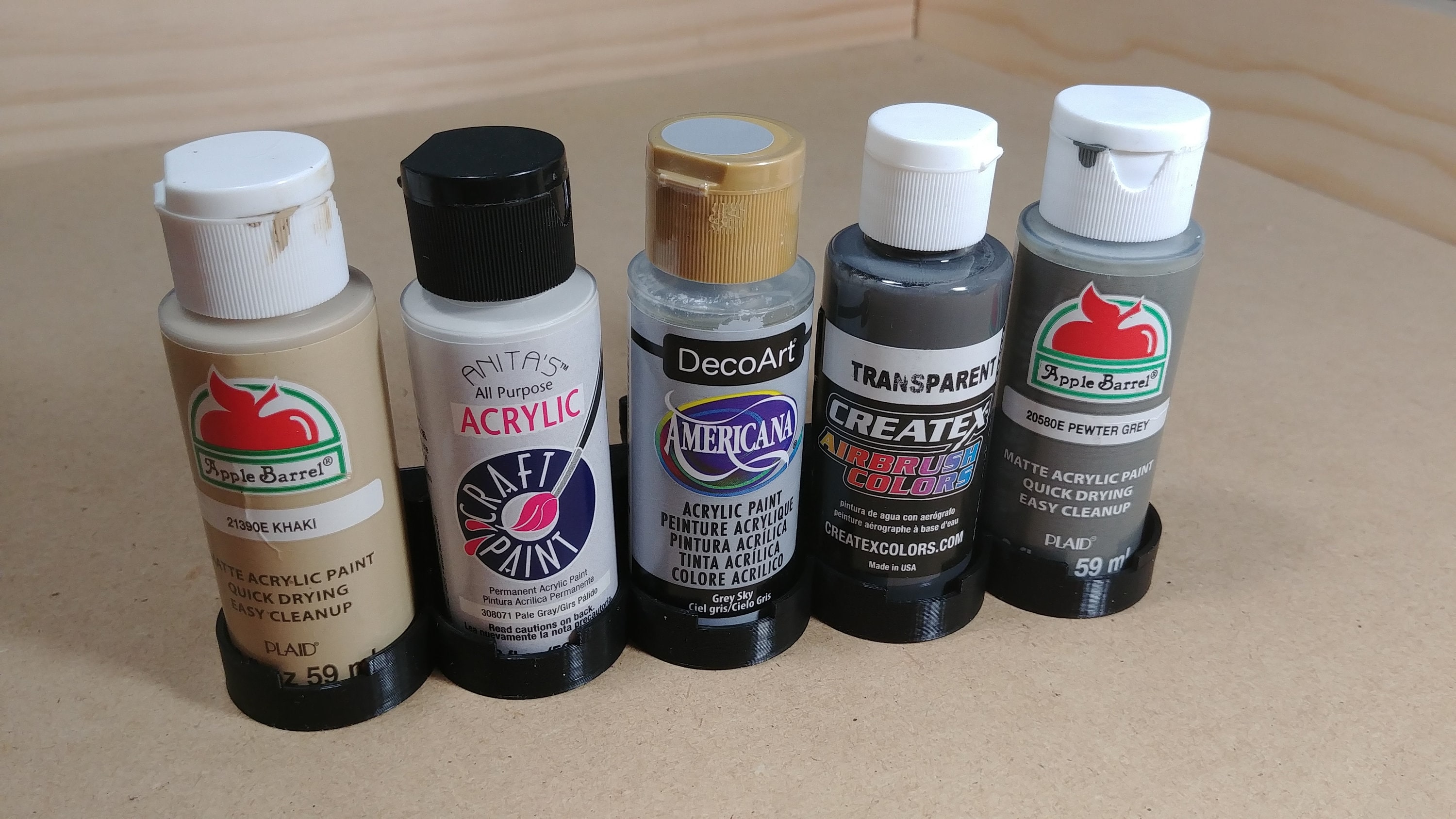 Hobby Storage 2 Oz Bottle Acrylic Paint Racks Holders for - Etsy