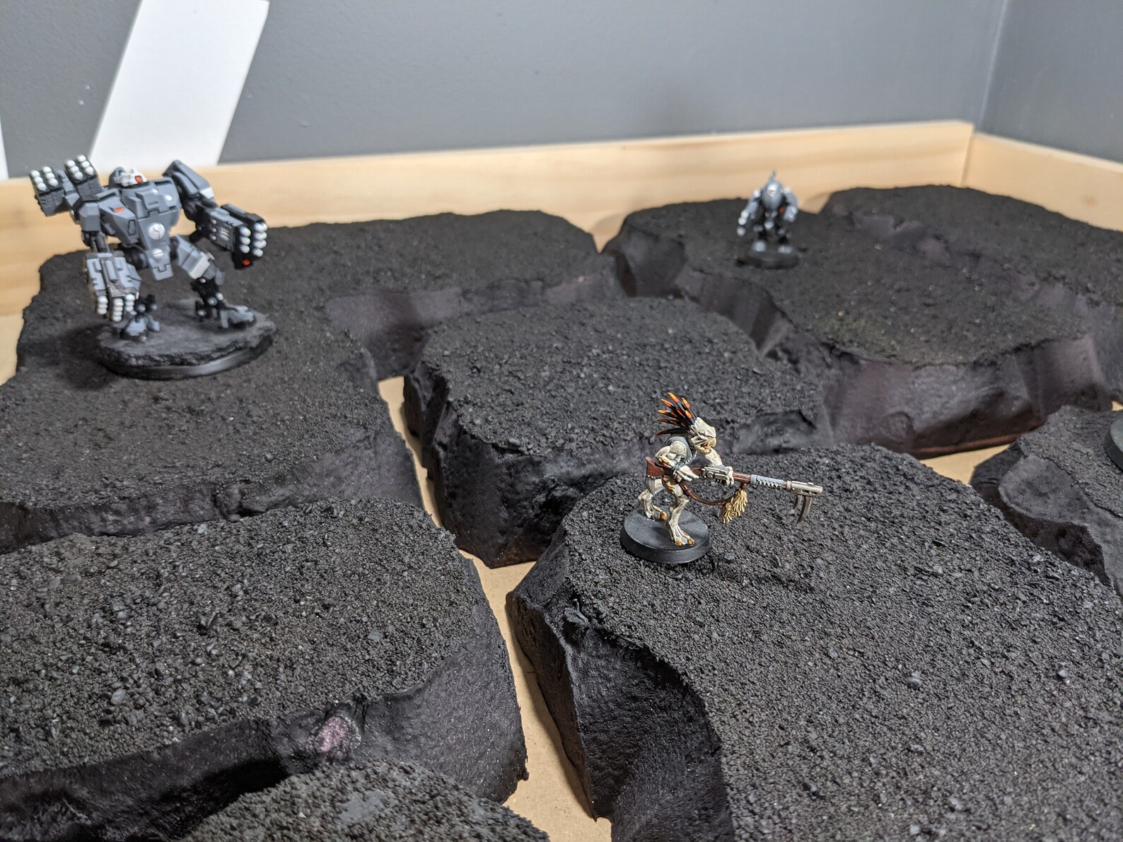 Wargaming Terrain Large Box Set of Platform Hills Primed - Etsy