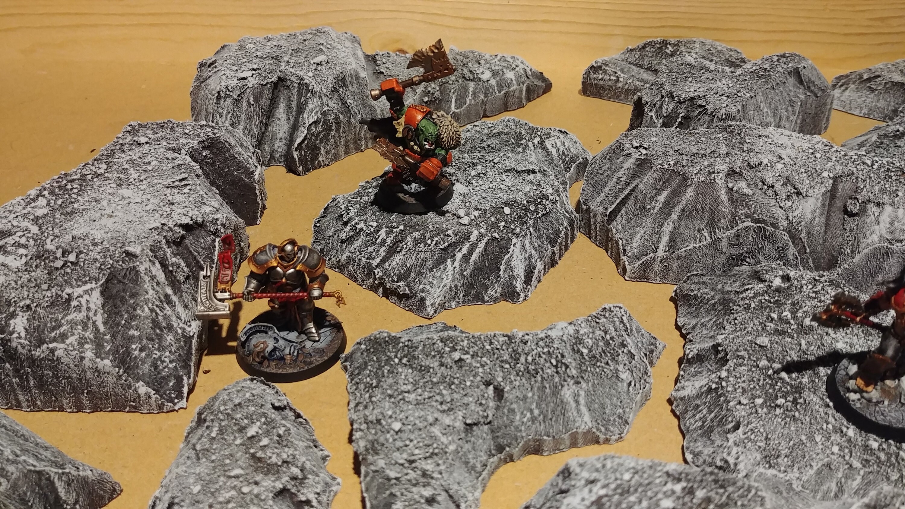 Wargaming Terrain - Large Box Set of Hills Stone Finish - Etsy