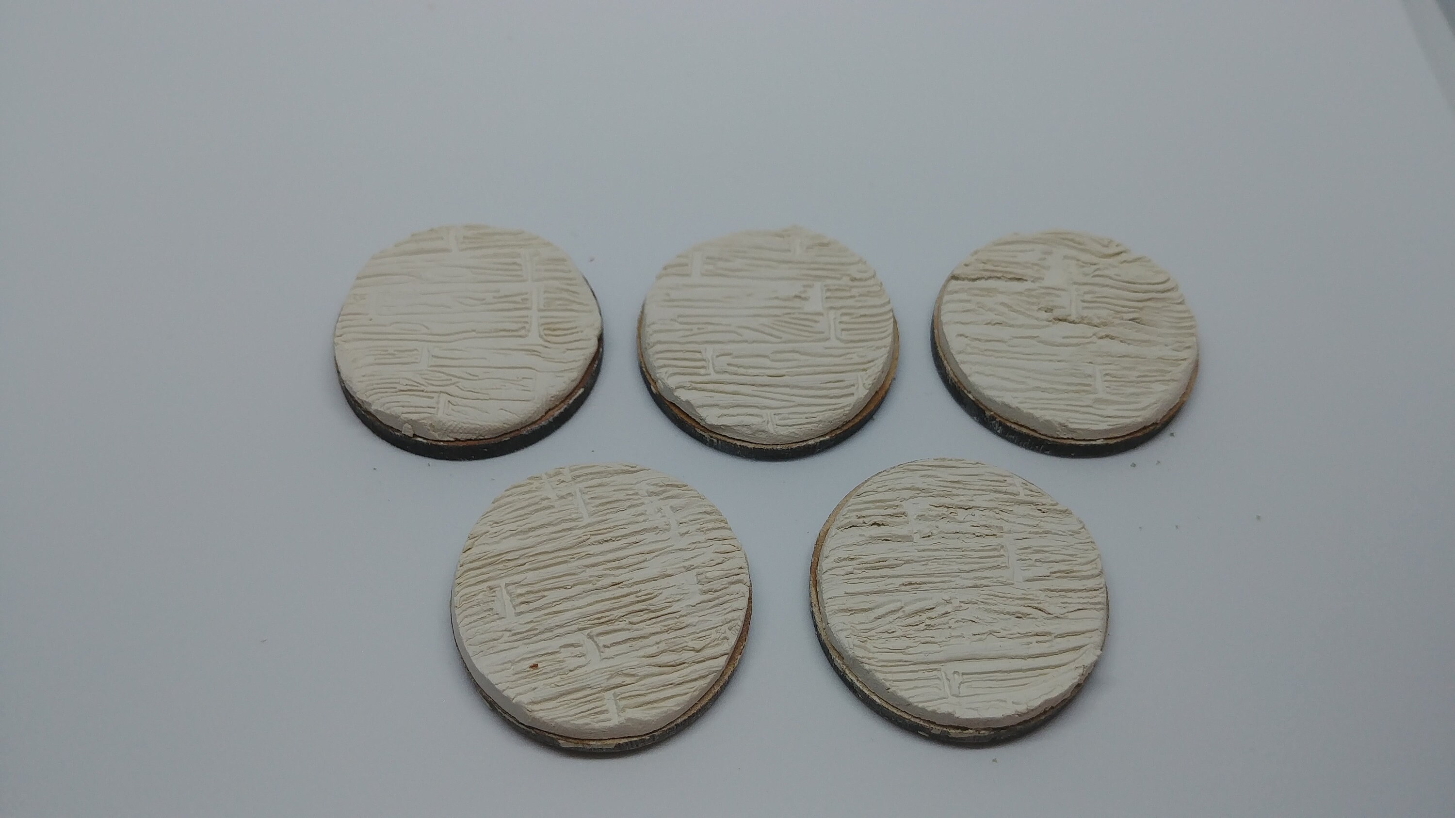 Wood Texture - Bare Clay Bases for Miniatures, Wargaming, or RPG - Etsy