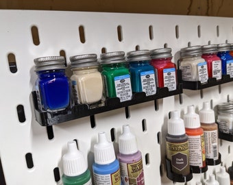 Angelus Leather Paint Holder IKEA Skadis Pegboard - Etsy