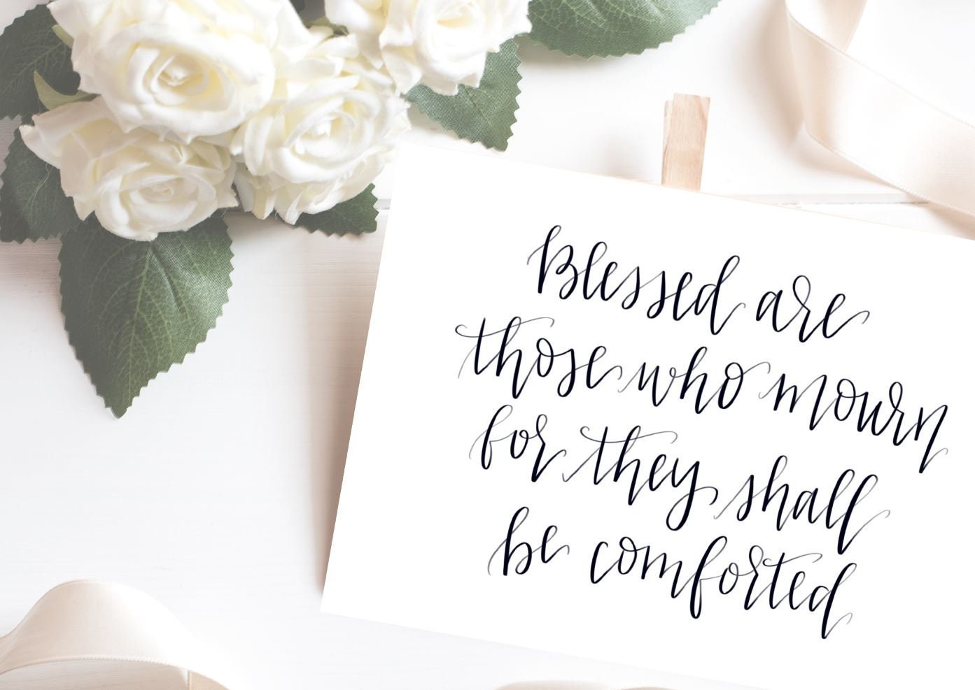 Blessed Are Those Who Mourn