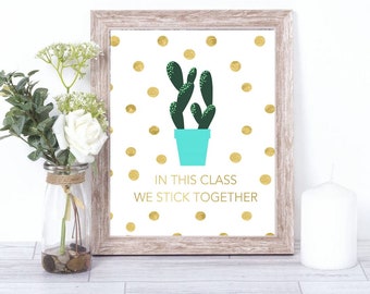 Class Stick Together - Etsy