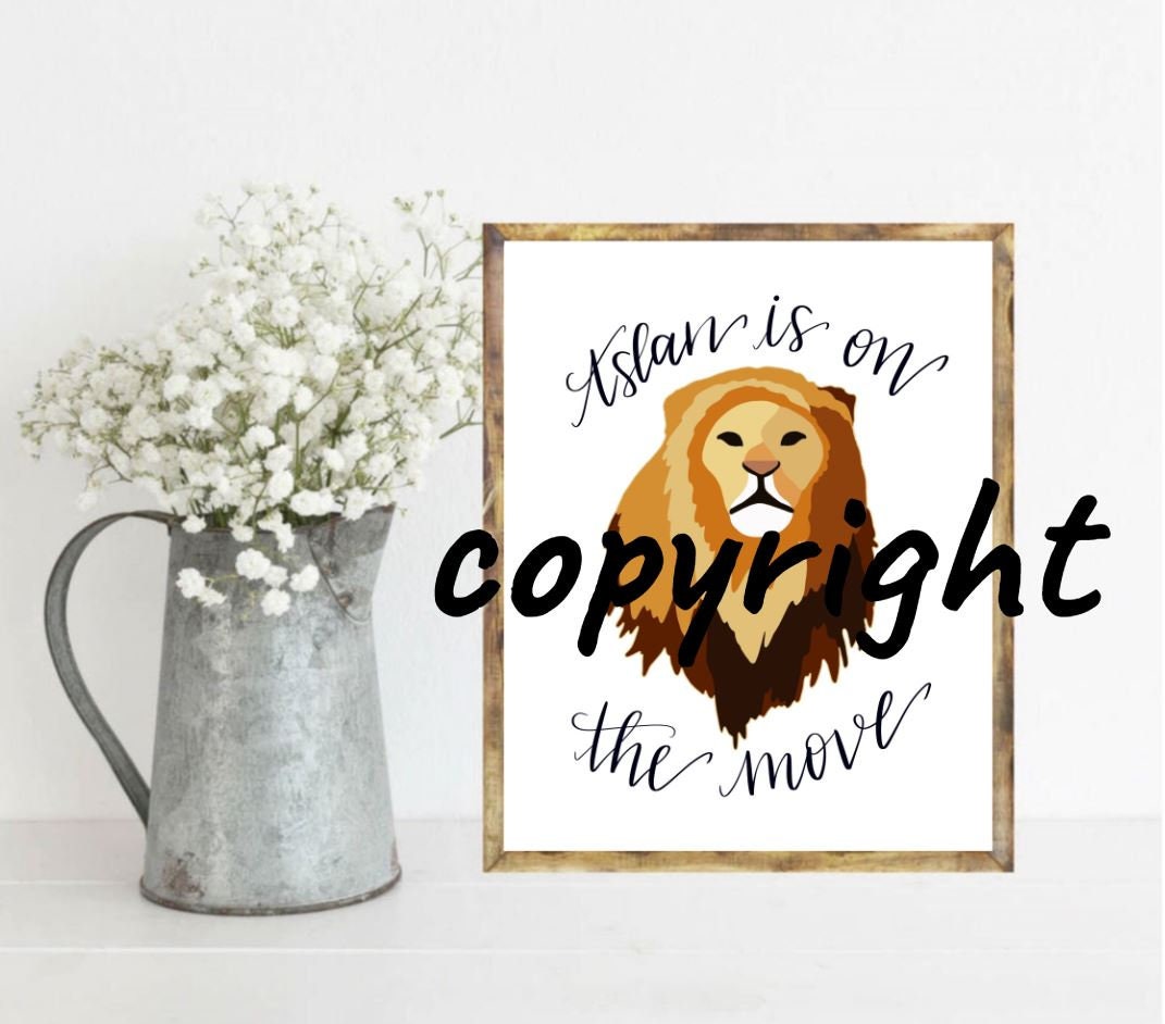 Aslan Is On The Move