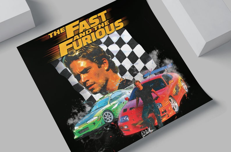 Paul Wall X Fast Furious Fan-made Poster, Uncoated Square Poster, Car ...