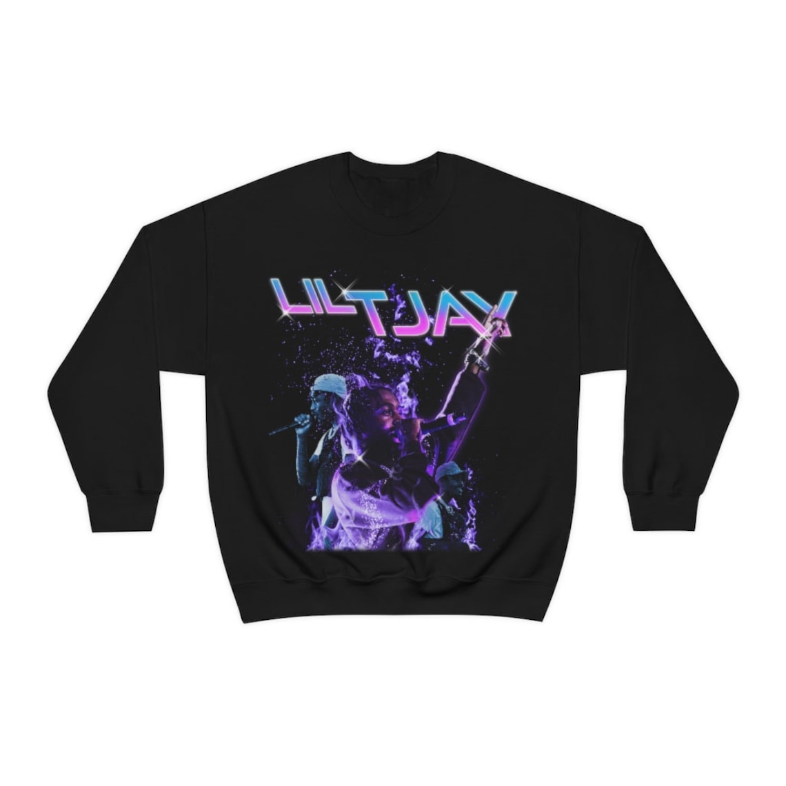 Lil Tjay Graphic Sweatshirt, Custom Sweater, Concert Sweater, Pullover ...