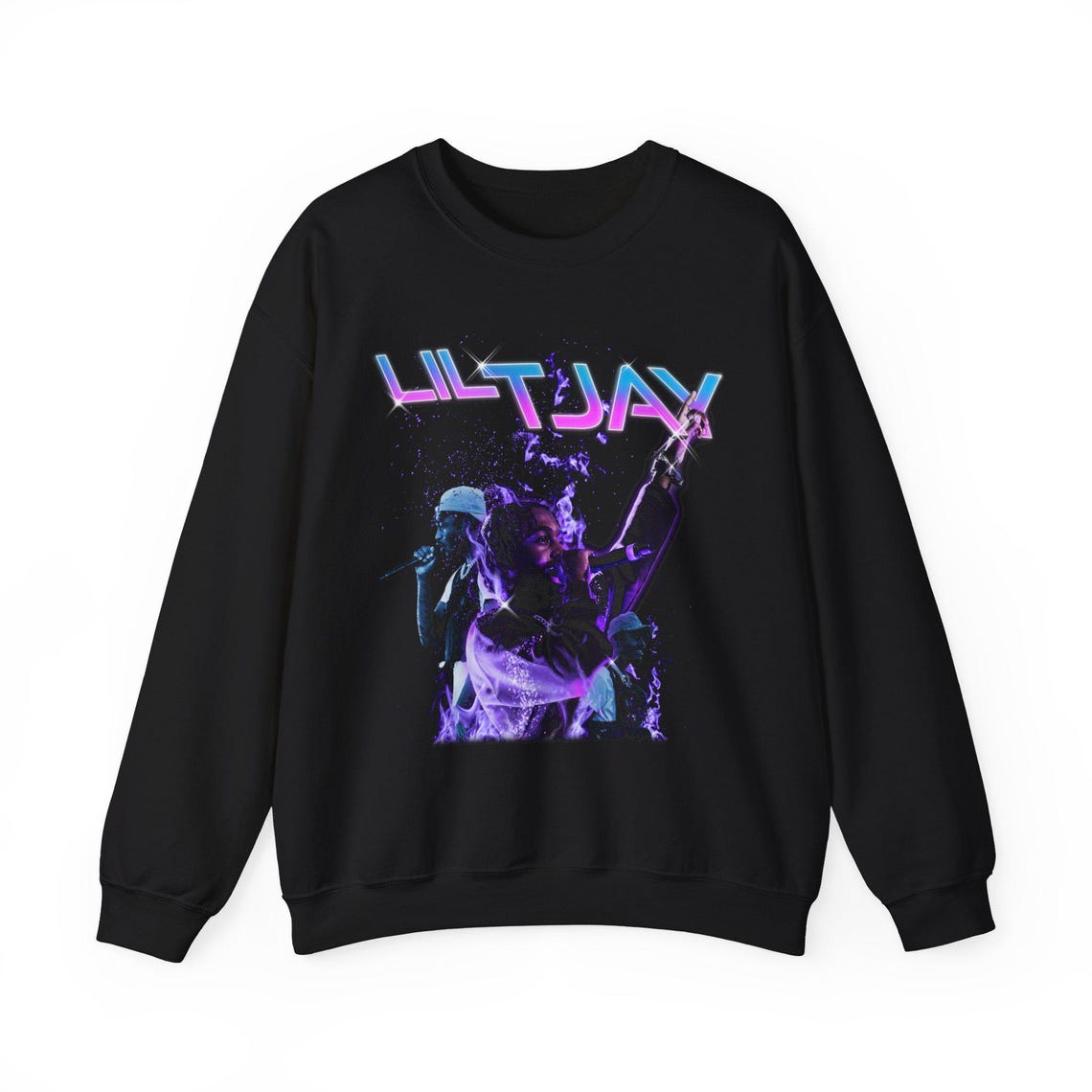 Lil Tjay Graphic Sweatshirt, Custom Sweater, Concert Sweater, Pullover ...