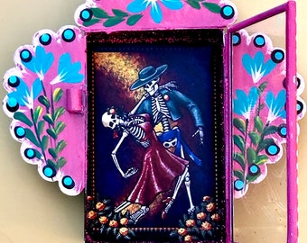 Halloween Skeleton Painted Rock - Etsy